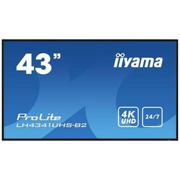 iiyama ProLite LH4341UHS-B2 Digital Signage Display EEK: G (A - G) 108 cm 42.5 Zoll 3840 x 2160 Pixel 24/7