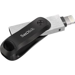 Sandisk iXpand™ Flash Drive Go USB-Zusatzspeicher Smartphone/Tablet Schwarz, Silber 256 GB USB 3.2 Gen 1 (USB 3.0), Apple Lightning