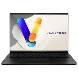 ASUS Notebook Vivobook S 16 40.6 cm (16 Zoll) Intel® Core™ Ultra 9 185H 16 GB RAM 1 TB SSD Intel Arc™ Win 11 Pro Schwarz 90NB12E3-M00AE0