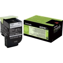 Lexmark Toner 802HK CX410 CX510 Original Schwarz 4000 Seiten 80C2HK0