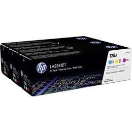 HP Toner 128A Original Kombi-Pack Cyan, Magenta, Gelb 1300 Seiten CF371AM