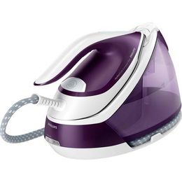 Philips Home PerfectCare Compact Plus GC7933/30 Dampfbügelstation 2400 W Lila, Weiß