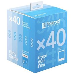 Polaroid 600 Color Film Pack 40x Sofortbild-Film Blau