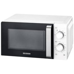 Severin MW 7885 Mikrowelle Weiß, Schwarz 700 W Timerfunktion