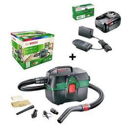 Bosch Home and Garden AdvancedVac 18V-8 06033E1001+1600A024Z5 Akku-Nass-/Trockensauger 8 l inkl. 1 Akku, inkl. Ladegerät