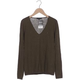 Tommy Hilfiger Damen Pullover, grün, Gr. 34