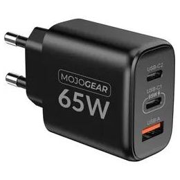 MOJOGEAR USB-Ladegerät 65W 2x USB-C / 1x USB-Anschluss