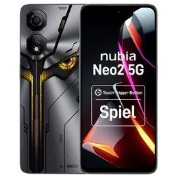 NUBIA Smartphone "Neo 2 5G" Mobiltelefone Gr. 256 GB, grau (sturmgrau)