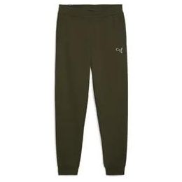 Trainingshose Puma "BETTER ESSENTIALS SWEATPANTS FL CL" Gr. M, N-Gr, grün (dark olive) Herren Hosen