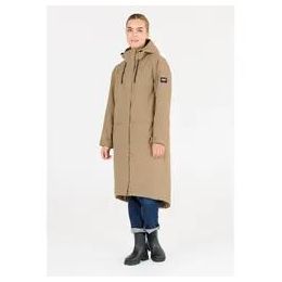 Parka WEATHER REPORT "Tulson" Gr. 46, beige Damen Jacken in wasser- und winddichter Qualität