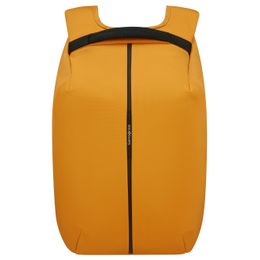 Laptoprucksack Samsonite "SECURIPAK 2.0 Backpack 15.6" Gr. B/H/T: 33cm x 44,5cm x 18cm, gelb (radiant gelb), Polyester, unifarben, Rucksäcke, Rucksack Freizeitrucksack Cityrucksack Backpack Schulrucksack