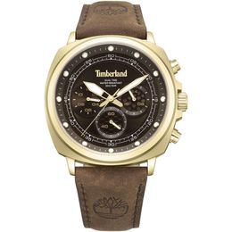 Multifunktionsuhr Timberland "WILLISTON-SMALL" Armbanduhren braun (dunkelbraun) Herren Armbanduhr, Quarzuhr, Herrenuhr