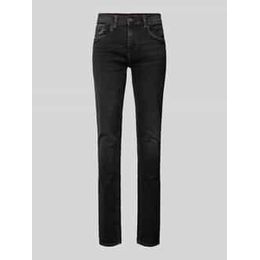 Blend Regular Fit Jeans im Used-Look Modell 'Twister'