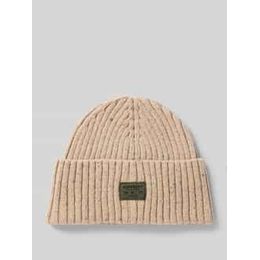 Superdry Beanie in Ripp-Optik