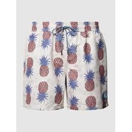 & Colours & Sons Badehose mit Allover-Muster