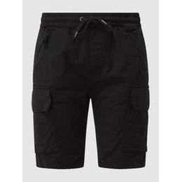 Alpha Industries Cargoshorts mit elastischem Bund