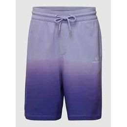 Armani Exchange Sweatshorts mit Farbverlauf