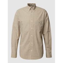 Gant Regular Fit Freizeithemd mit Label-Stitching Modell 'POPLIN'