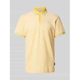 Tom Tailor Regular Fit Poloshirt mit Logo-Print