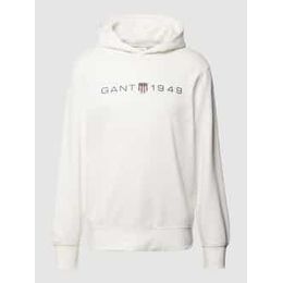 Gant Hoodie mit Label-Print