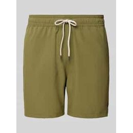 Polo Ralph Lauren Underwear Badehose in unifarbenem Design mit elastischem Bund