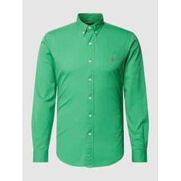 Polo Ralph Lauren Slim Fit Freitzeithemd mit Label-Stitching