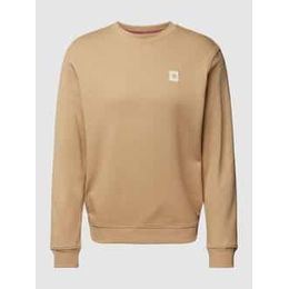 Scotch & Soda Sweatshirt mit Label-Patch Modell 'Essentials'