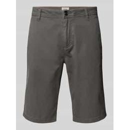 Tom Tailor Straight Leg Bermudas in unifarbenem Design