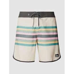 Quiksilver Badehose mit Streifenmuster Modell 'EVERYDAY SCALLOP'