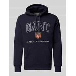 Gant Hoodie mit Label-Print