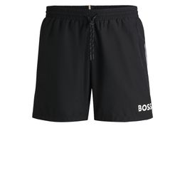 BOSS Badeshorts 'Starfish' Herren Gr&ouml;&szlig;e XXL schwarz / wei&szlig;