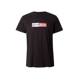 Tommy Jeans T-Shirt Herren Größe XXXL dunkelblau / blutrot / schwarz / weiß