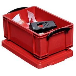 Really Useful Box Aufbewahrungsbox 9,0 l rot 39,5 x 25,5 x 15,5 cm