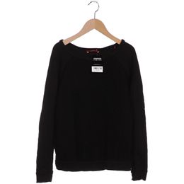 EDC by Esprit Damen Sweatshirt, schwarz, Gr. 36