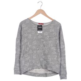 EDC by Esprit Damen Sweatshirt, grau, Gr. 34