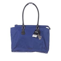 Marc Cain Damen Handtasche, blau, Gr.