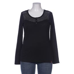 EDC by Esprit Damen Langarmshirt, schwarz, Gr. 44