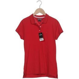 Tommy Hilfiger Damen Poloshirt, rot, Gr. 38