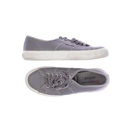 Superga Damen Sneakers, grau, Gr. 40