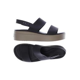 Crocs Damen Sandale, schwarz, Gr. 11