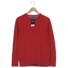 Tommy Hilfiger Herren Pullover, rot, Gr. 48