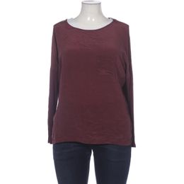 Oui Damen Bluse, bordeaux, Gr. 44