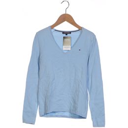 Tommy Hilfiger Damen Pullover, hellblau, Gr. 34