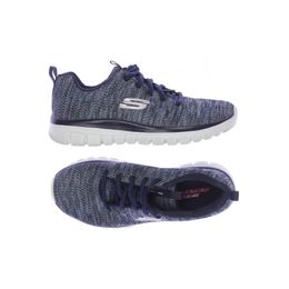 Skechers Damen Sneakers, blau, Gr. 37