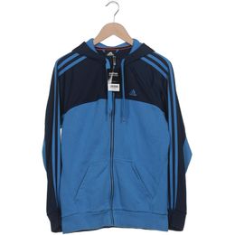 Adidas Herren Kapuzenpullover, blau, Gr. 46