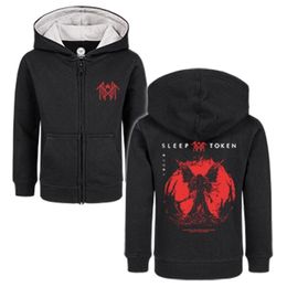 Sleep Token Metal Kids - Red Reaper Angel Kinder-Kapuzenjacke schwarz in 128 856.39.8.999.128