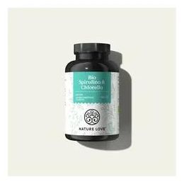 Love Nature Spirulina/Chlorella Bio 500 Tabletten Nature Love 500 St