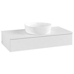 Villeroy & Boch Villeroy & Boch Antao Waschtischunterschrank 1000x190x500mm L09110GF mit Beleuchtung mit Struktur FK/AP: GF/0