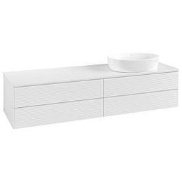 Villeroy & Boch Villeroy & Boch Antao Waschtischunterschrank 1600x360x500mm L27110GF mit Beleuchtung mit Struktur FK/AP: GF/0