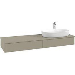 Villeroy & Boch Villeroy & Boch Antao Waschtischunterschrank 1600x190x500mm L16150GF mit Beleuchtung mit Struktur FK/AP: GF/0